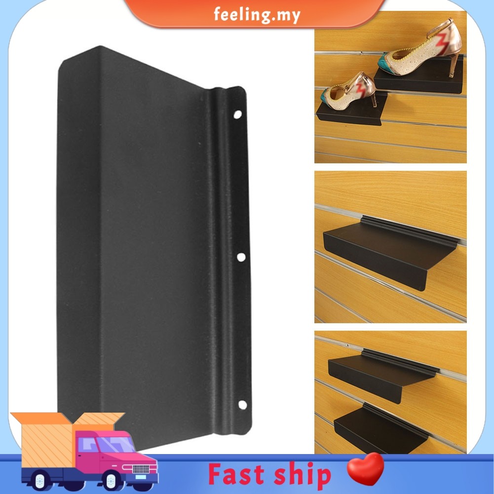 Float Slat Wall Shelf Shelves for Shoes, Flat Slat for Retail Display ...