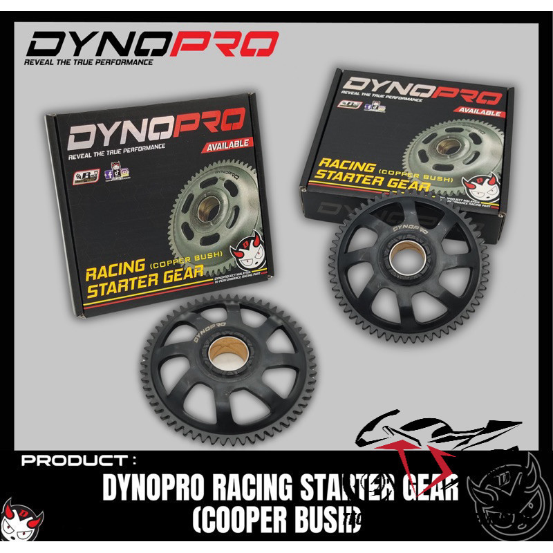 (DYNOPRO) STARTER ONE WAY GEAR COPPER BUSH DYNOPRO RACING STARTER ONE ...