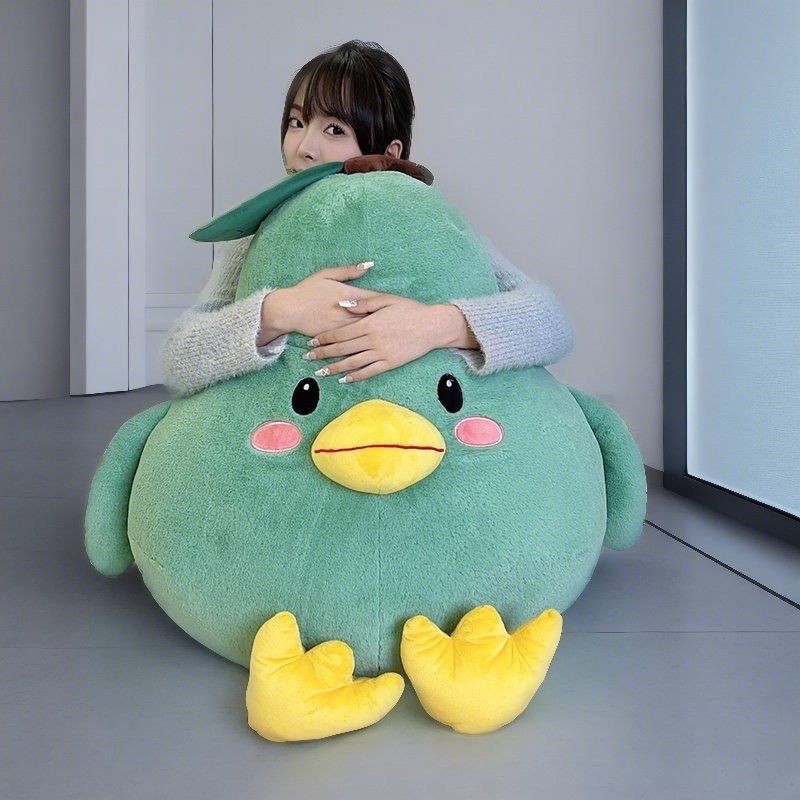Straw Straw Straw Avocado Big Yali Doll Sleeping Hug Doll Healing Rag ...