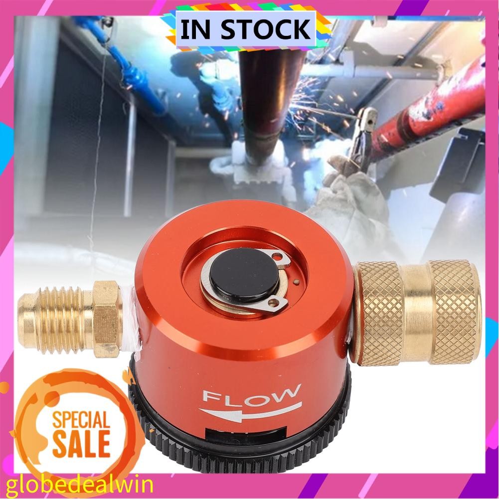 Globedealwin Nitrogen Purge Tool Red Purging Regulator Brass for HVAC ...