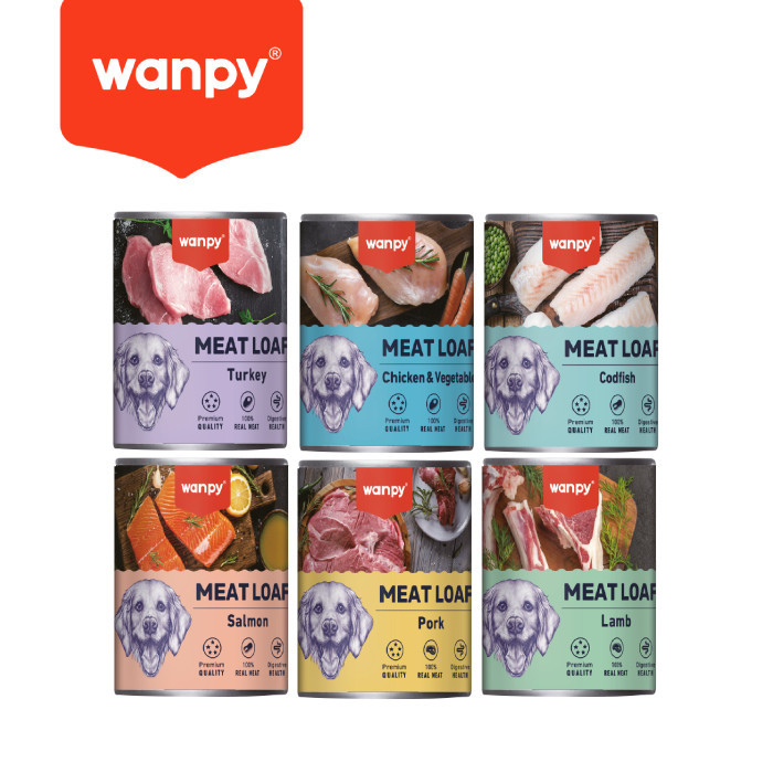 Wanpy Loaf Meat Dog Canned Food 375g | Shopee Malaysia