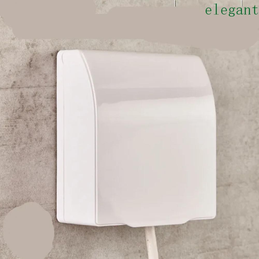 ELEGANT 86 Type Wall Socket Waterproof Box, Self-Adhesive Plastic ...