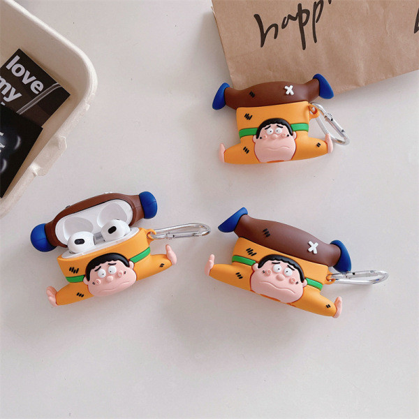 airpods 3 case airpod 2 case Harimau gemuk lucu Jepun untuk airpods ...