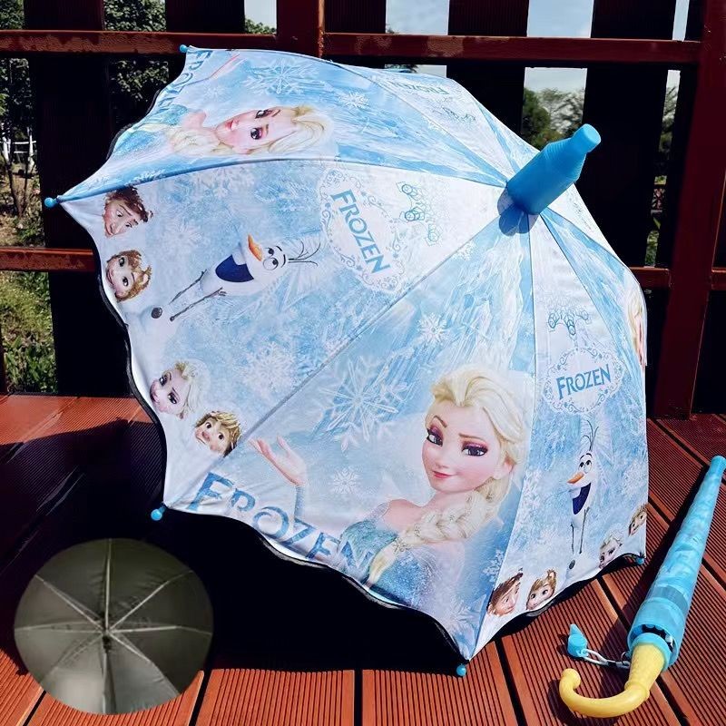 Princess Elsa Children Umbrella Boys Girls Primary School Students ...