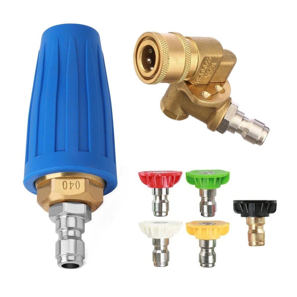 High Pressure Wash Clean Accessories Sector Spray Nozzle Turbo Rotary ...
