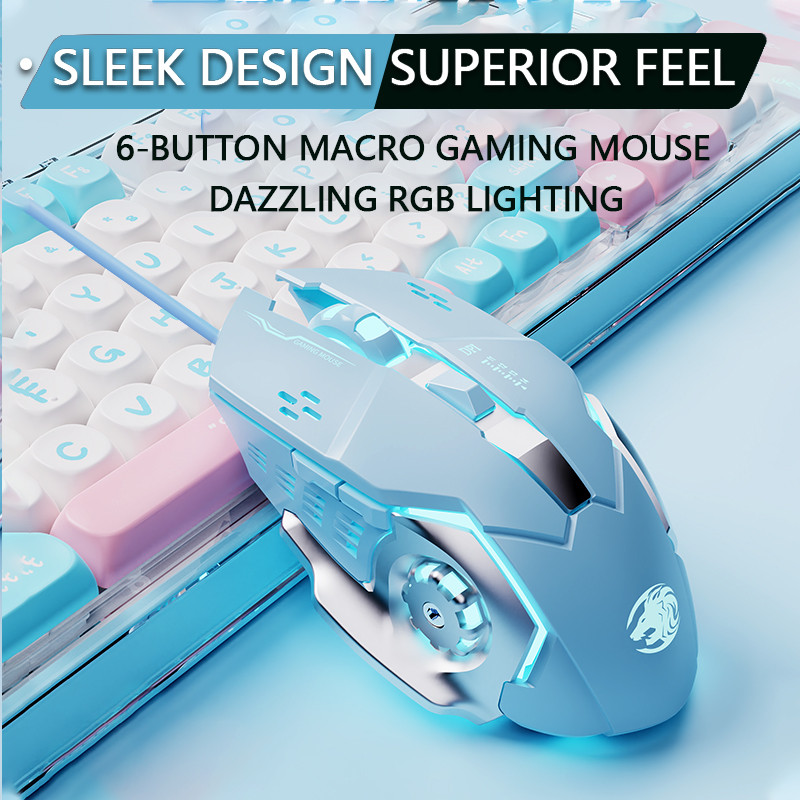 Hot Wheels Wireless Gaming Mouse with Mute Buttons -Rechargeable RGB ...