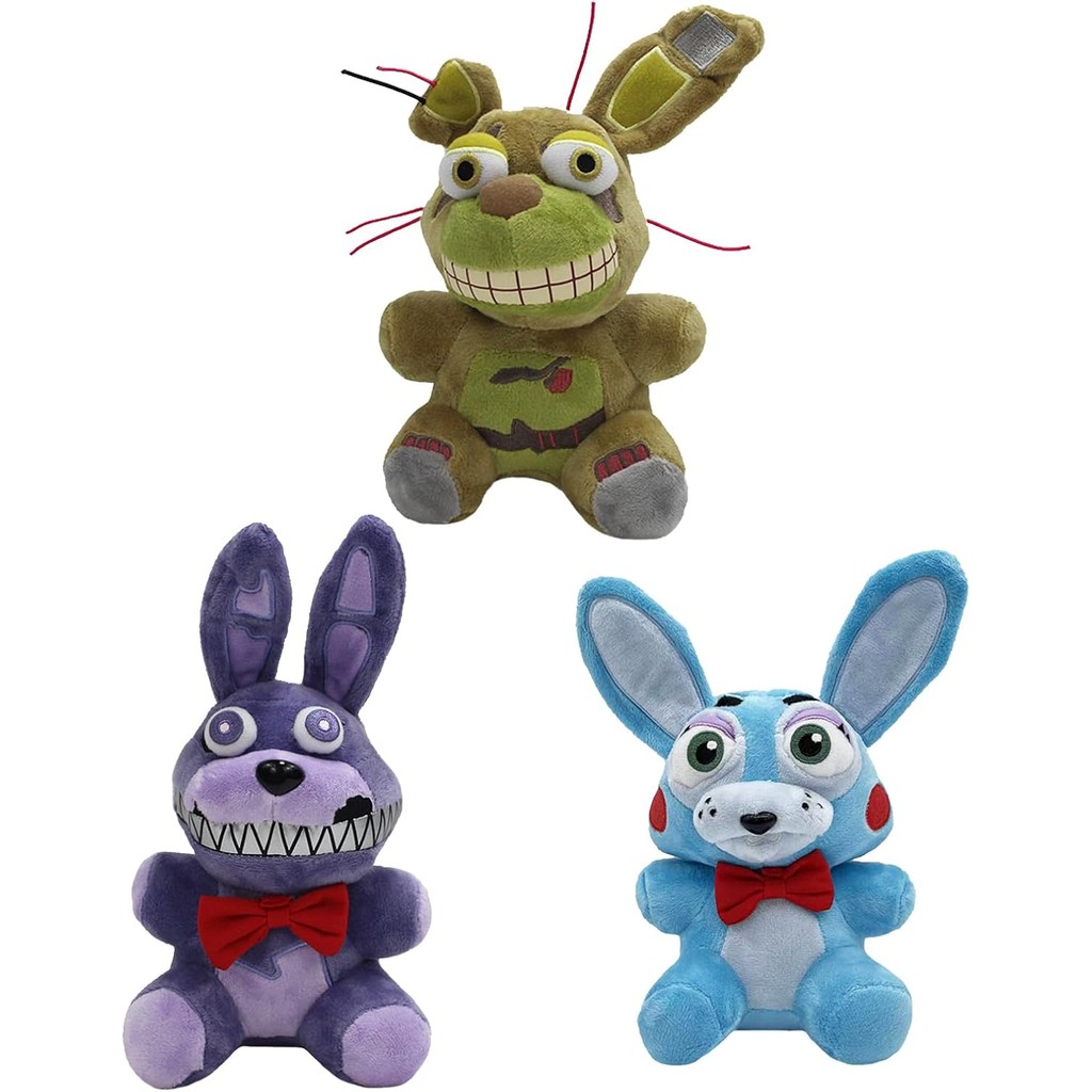 FNAF Plushies - All Characters(7") - - Plush: Chica, Springtrap, Bonnie ...