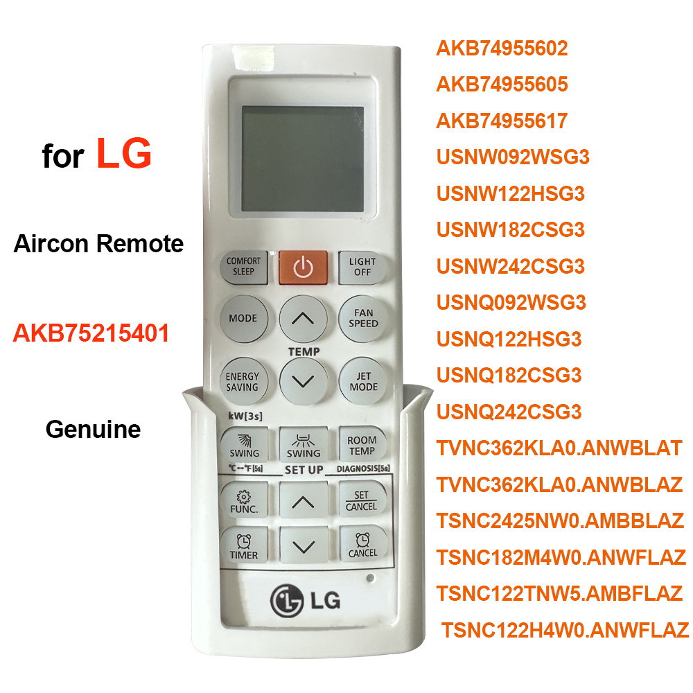 Genuine lg aircon Remote Control LG Air Conditioning Remote Control ...