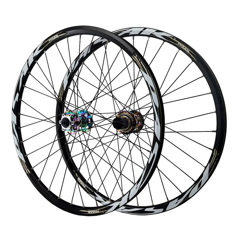 Mtb Wheelset 24 26 27.5 29 inch Bicycle Aero Wheels 6 Bolts Disc Brake ...