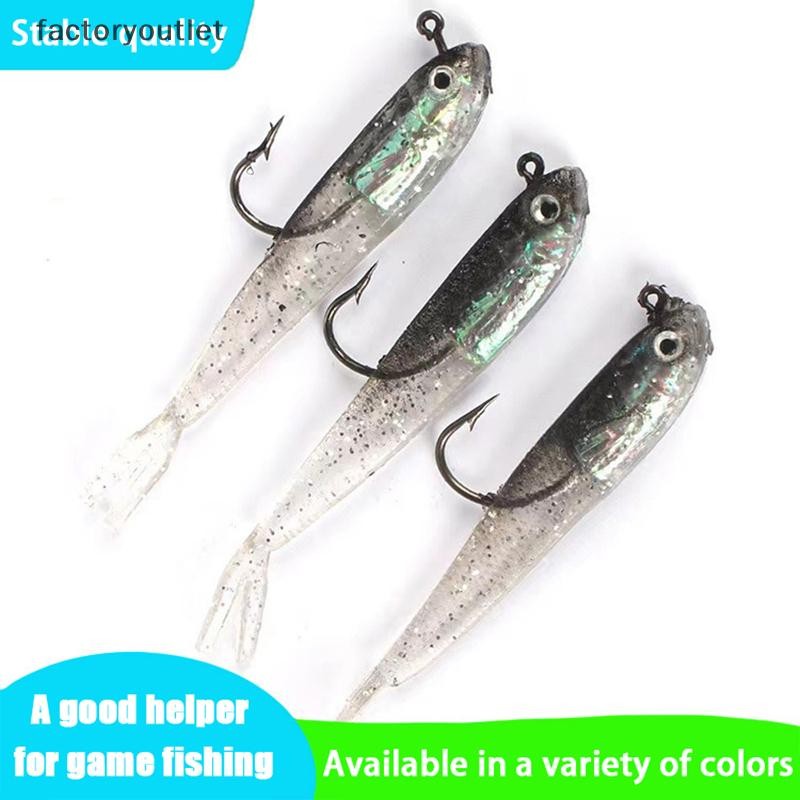 FCMY Lead Fish Soft Fish Soft Bait Fork Tail Fake Fish Soft Fish Luya ...