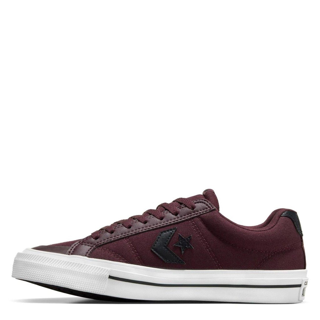 Converse Unisex Adults Sport Casual Low Trainers Adults (WINE/BLACK ...