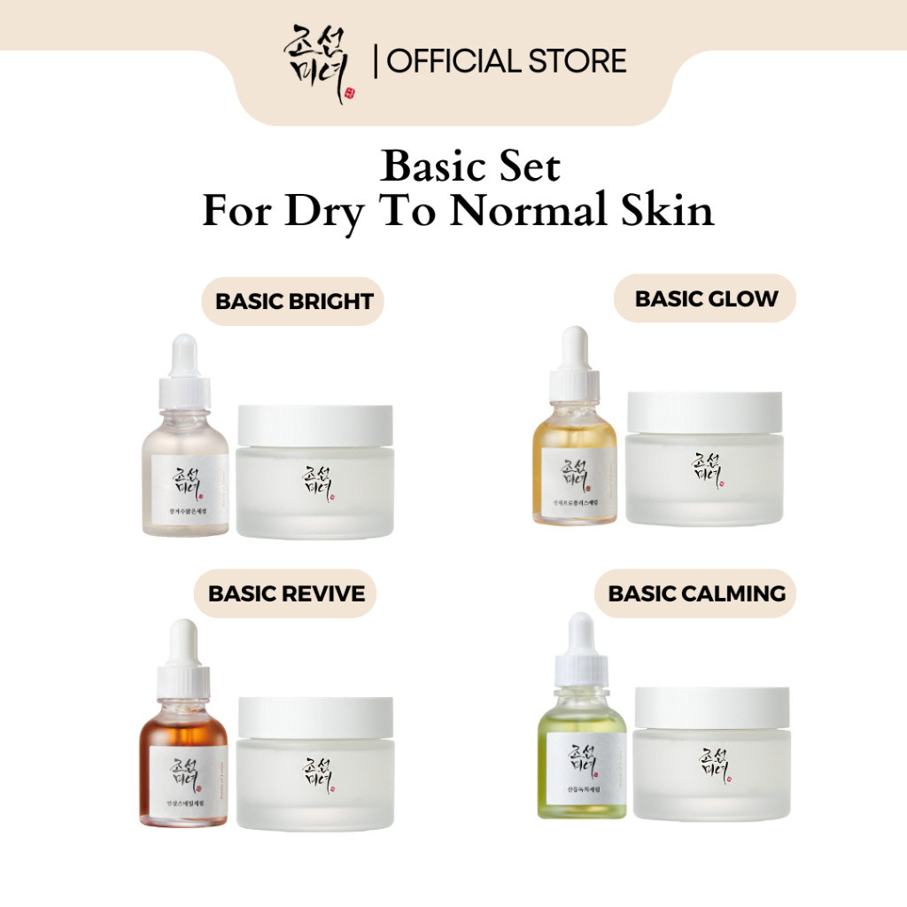 Beauty of Joseon Basic Set Series For Dry to Normal Skin (Serum, Moisturizer) | Shopee Malaysia