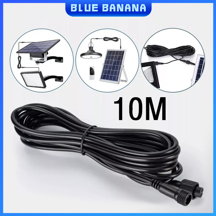 10M Solar Light Extension Cable Outdoor Waterproof Solar Light Power ...