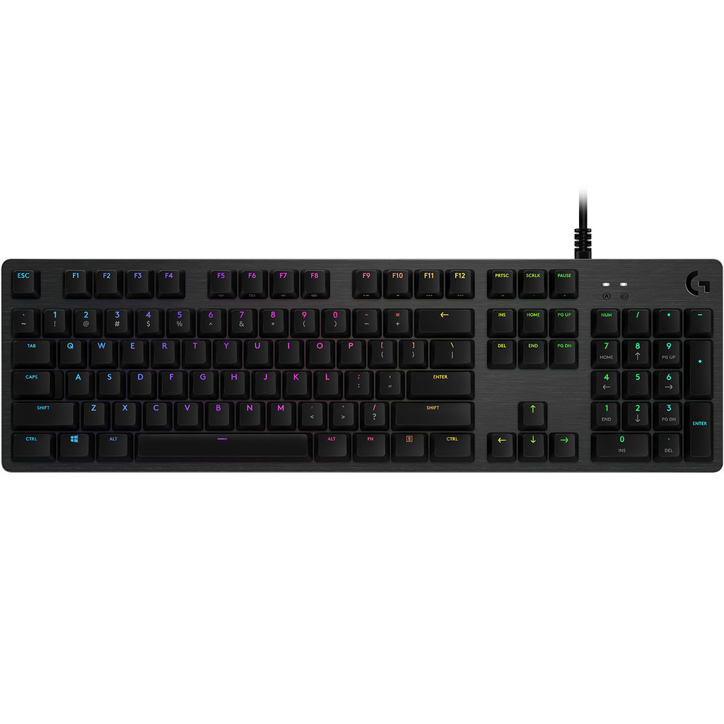 LOGITECH G512 MECHANICAL GAMING KEYBOARD - GX RED LINEAR (920-009372 ...