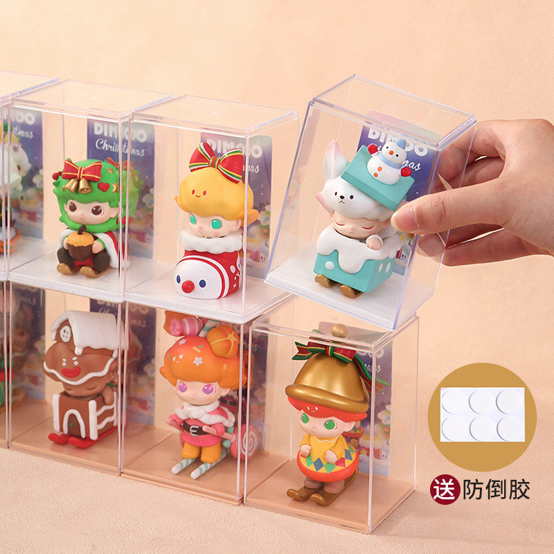 My My Mystery Box Storage Display Stand Pop Mart Single Doll Figure ...