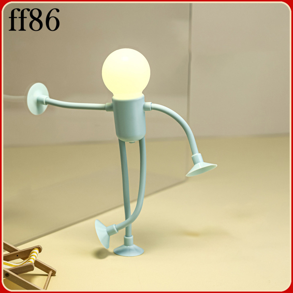 PVC Bedside Desk Lamp Deformed And Funny Couple Gifts With Changeable ...