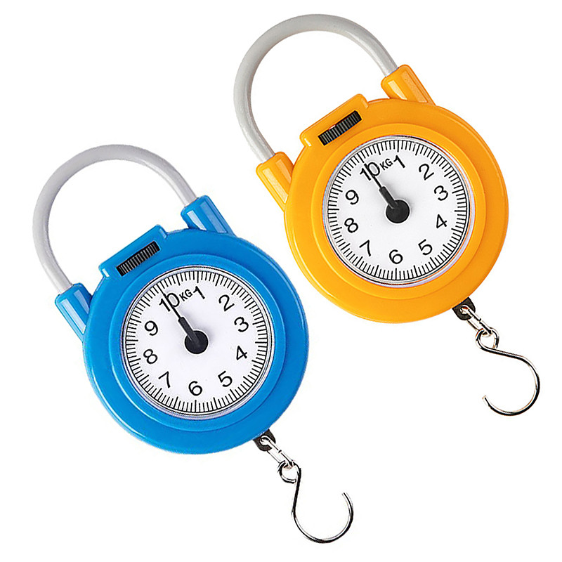 [SHNZFF] 10kg Portable Hanging Mechanical Scale Fish Luggages Kitchen ...
