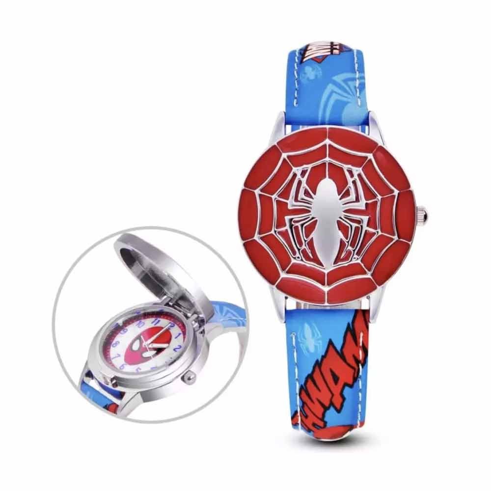 New kids marvel watches cartoon spider man watch for boys and girls ...