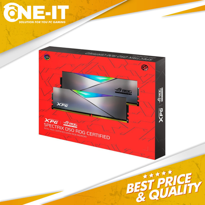 RAM ADATA XPG SPECTRIX D50 ROG DDR4 16GB (2x8GB) RGB 3600MHz ROG ...