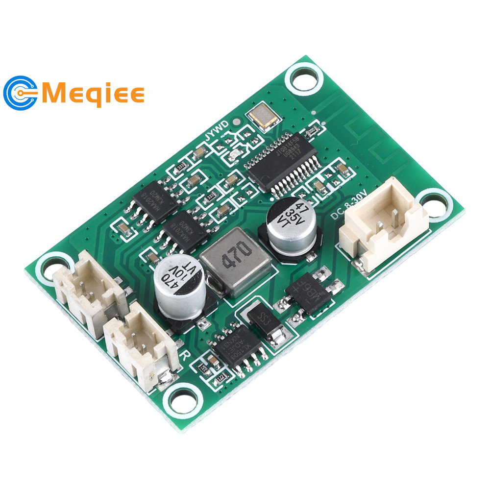 DC8V-24V 3W BT Amplifier Board Module Stereo Decoding Dual Channel ...