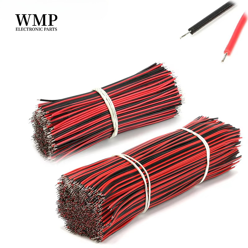 50Pcs Tin-Plated PCB Soldering Wire Cable 24AWG 8/15cm Jumper Wire ...