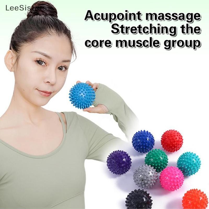 LeeSisters Yoga Hedgehog Ball Sole Muscle And Fascia Ball PVC Massage ...