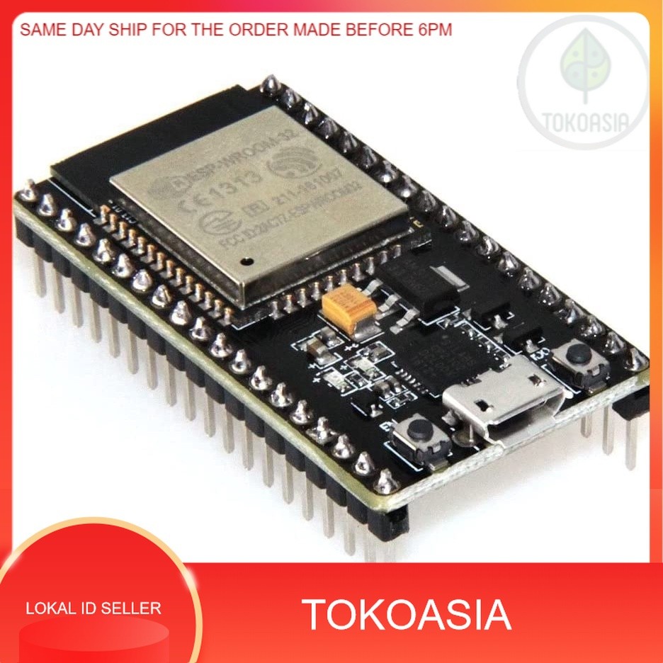 (Local Stock) ESP32S ESP-WROOM-32 ESP32 ESP-32S Development Board 2.4GHz Dual-Mode WiFi ...