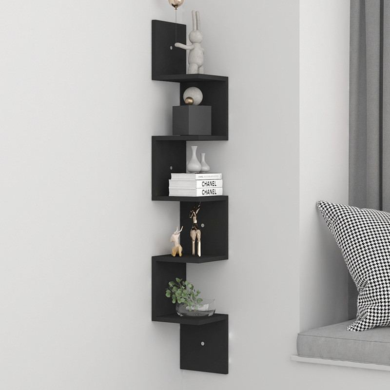 Rak atas dinding dinding sudut rak buku atas dinding segitiga rak ...