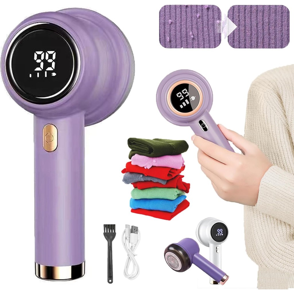 Rechargeable Fabric Hairball Trimmer - 2025 Hairball Trimmer, Electric ...