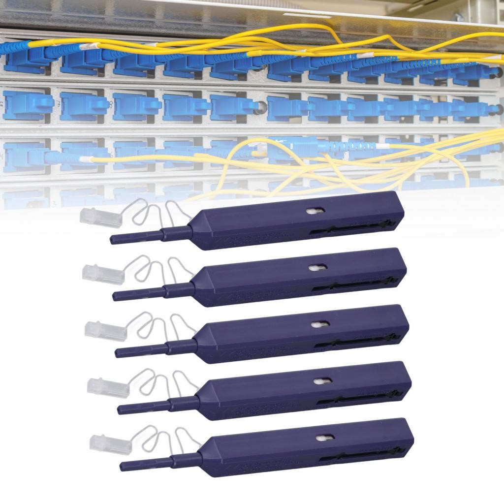 Fiber Optic Cleaner Pen LC 180 Degree Rotatable Avoid Secondary ...