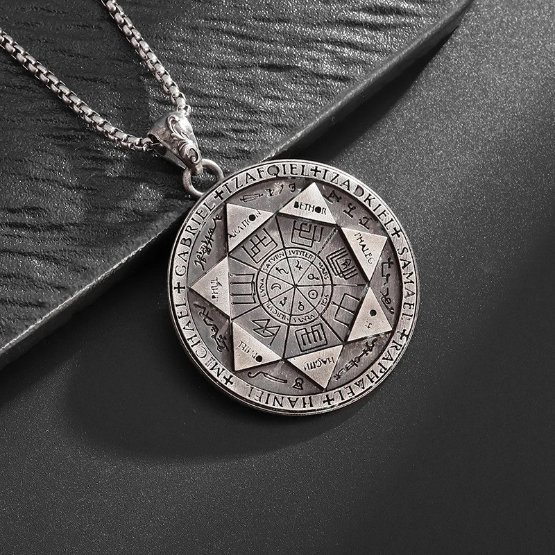 Shopee Official § Seven Archangels Magic Array Pendant Scripture Seal ...