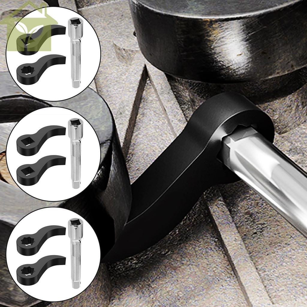 2Pcs Crowbar Adapter Head Metal Pry Bar Head Flexible Ratchet Lever ...