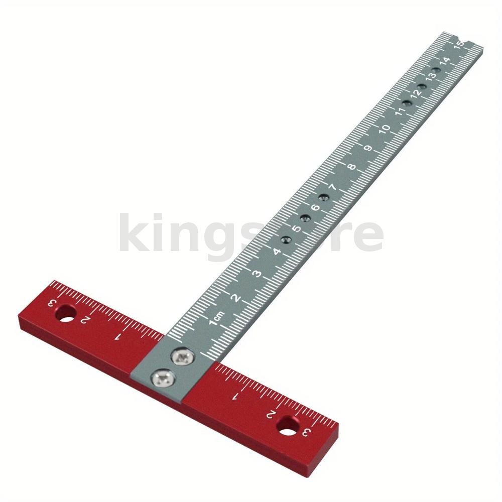 Aluminum T Square Positioning Ruler 170mm x 85mm CNC Cutting Laser ...