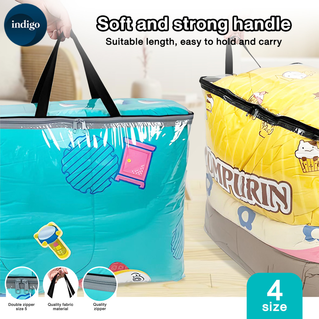 S/M/L/XL Large Size Quilt ClothesToy Storage Box Laundry Basket Laundry ...