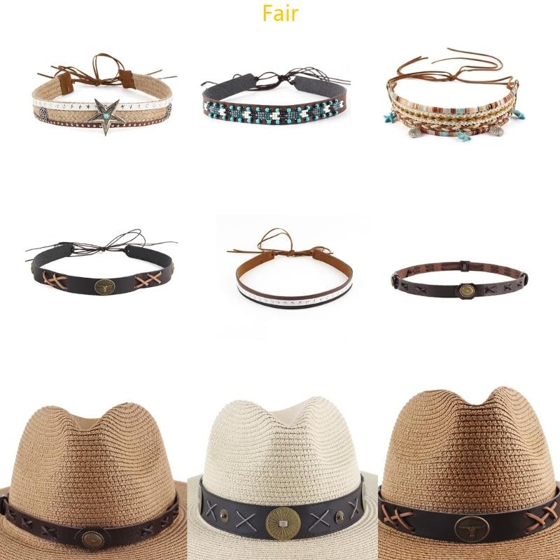 Fair Cowboy Hat Band Hat Band beaded Hat Band Western Hat Belt Band ...