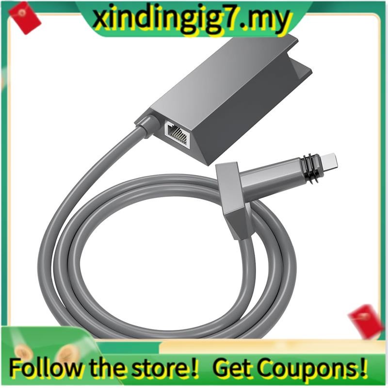 【IN STOCK】Ethernet Adapter for Wired External Network, Connection for ...