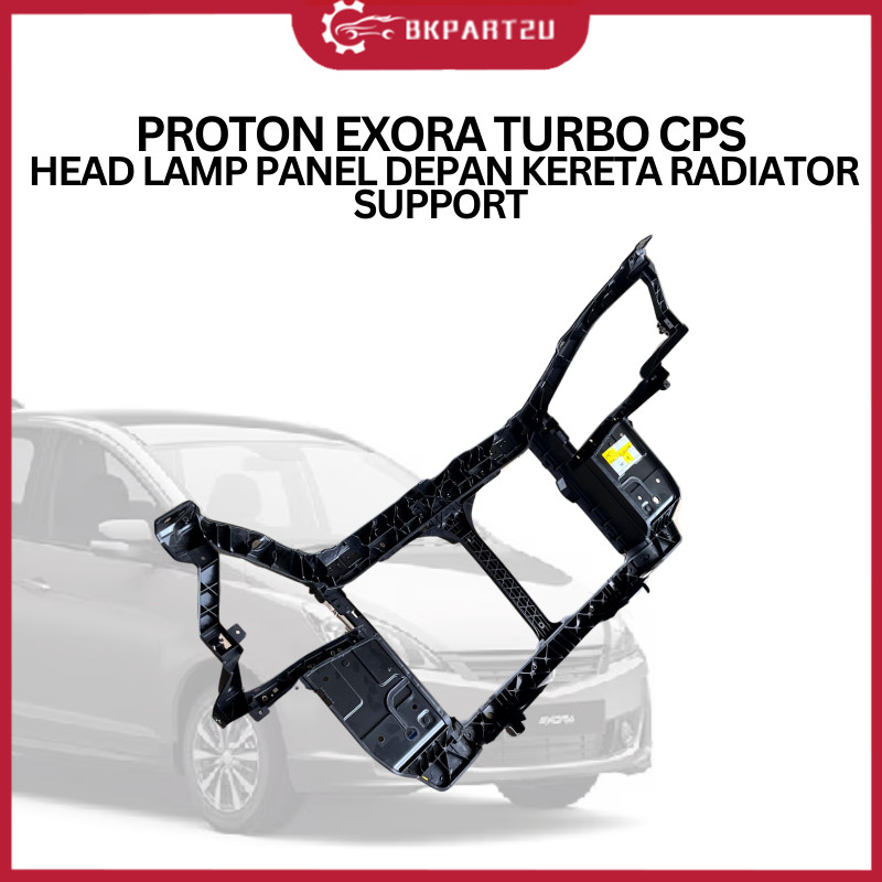 PROTON EXORA TURBO CPS HEAD LAMP PANEL DEPAN KERETA RADIATOR SUPPORT ...