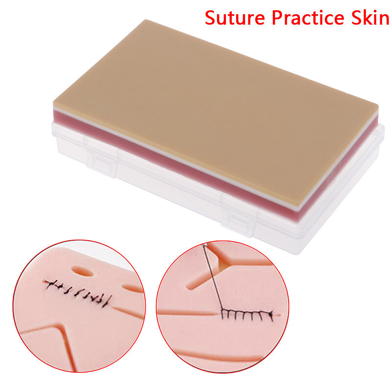 DIY Silicone Suture Practice Skin Stitches Model Surgical Incision ...