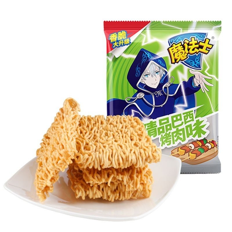 Mofashi Dry Crisp Noodles Big Pack Large Portion Nostalgic Children 35 ...