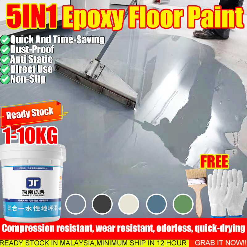epoxy floor paint cat lantai simen Suitable For Warehouse,Workshop ...