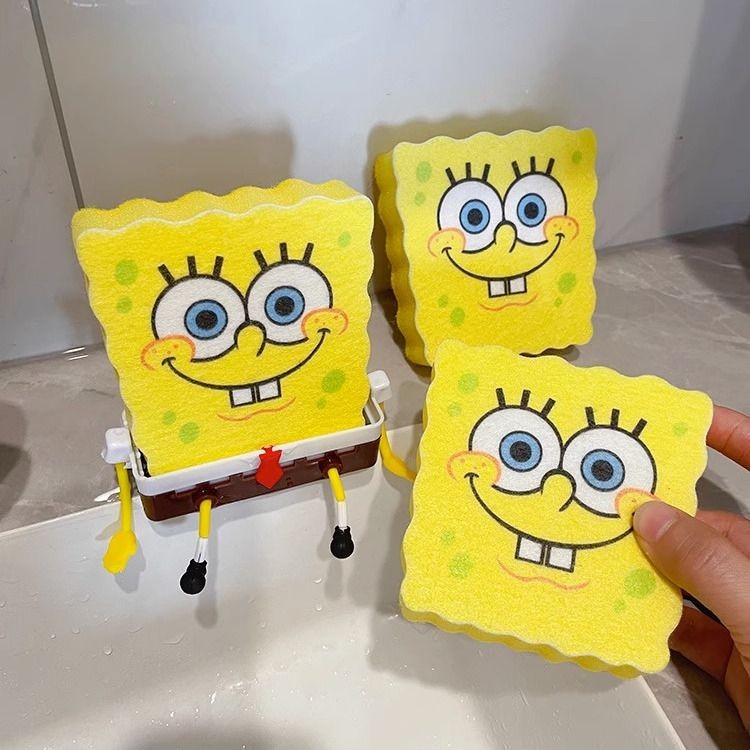 Washing SpongeBob Draining Rack Non-oily Kitchen Washing SpongeBob ...