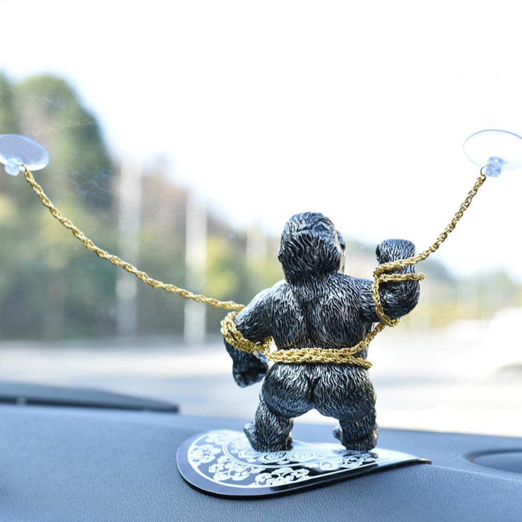 Dashboard Decorations Resin Dashboard Figure Animal Statue Auto ...
