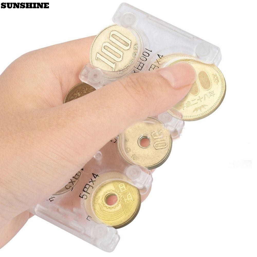 1SUNSHINE Plastic Purse, ABS Solid Color Coin Pocket, Japanese Style ...