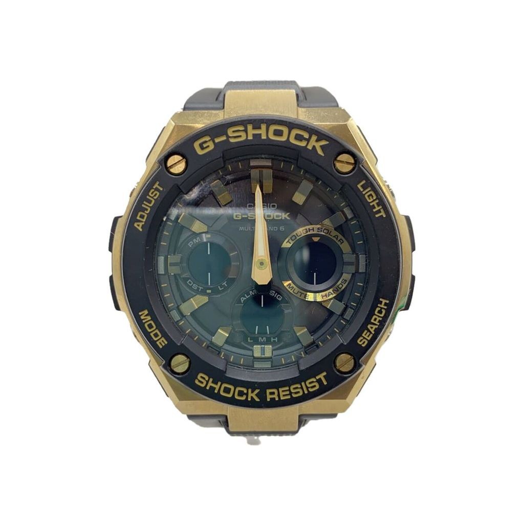 CASIO Men's Watch Solar G-SHOCK Digiana Rubber GLD BLK | Shopee Malaysia