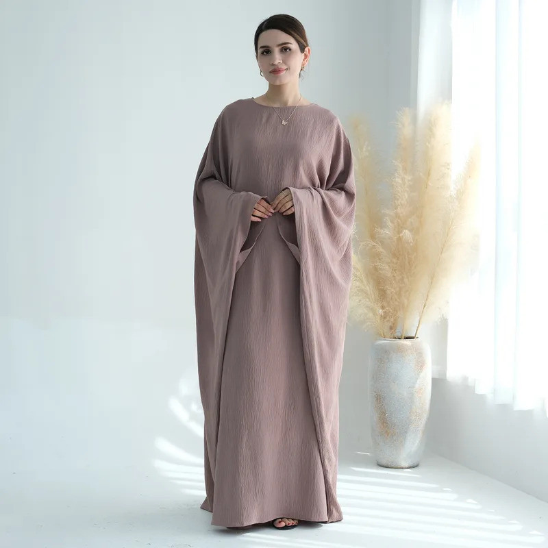 2024 Ramadan Abaya Dubai Kaftan Muslim Long Dress Turkey Abayas For Prayer Islamic Clothing ...