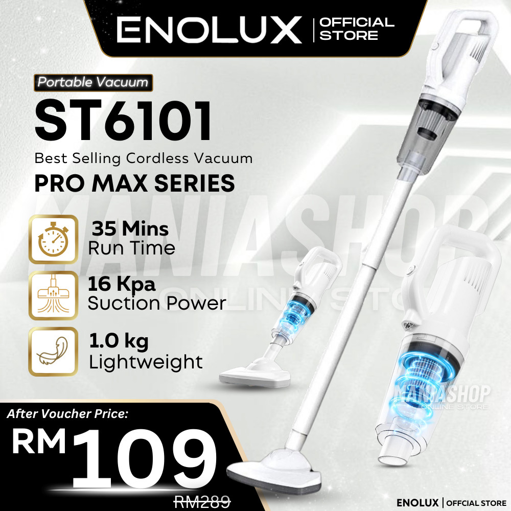 Electrolux ST6101 PRO Cordless Vacuum Cleaner (HandStick Vacuum Cleaner Canister Vacuum Cleaner ...