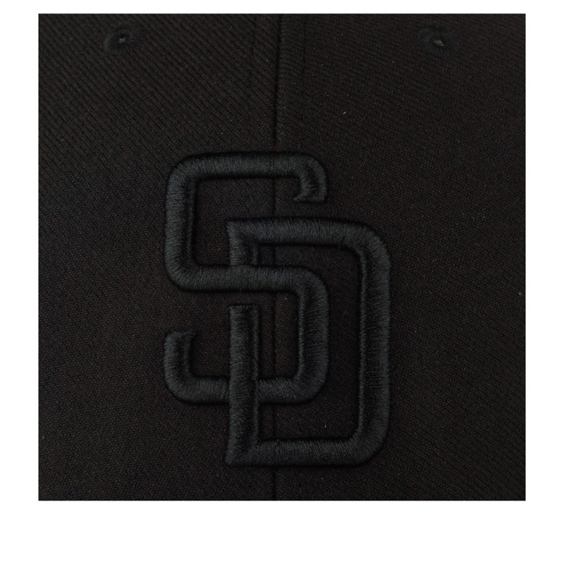 Ready stock MLB San Diego Padres All Black On Black With Gray Bottom ...