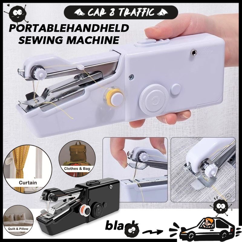 🔥MY🔥Portable Mini Handheld Sewing Machine Electric Cordless Sewing ...