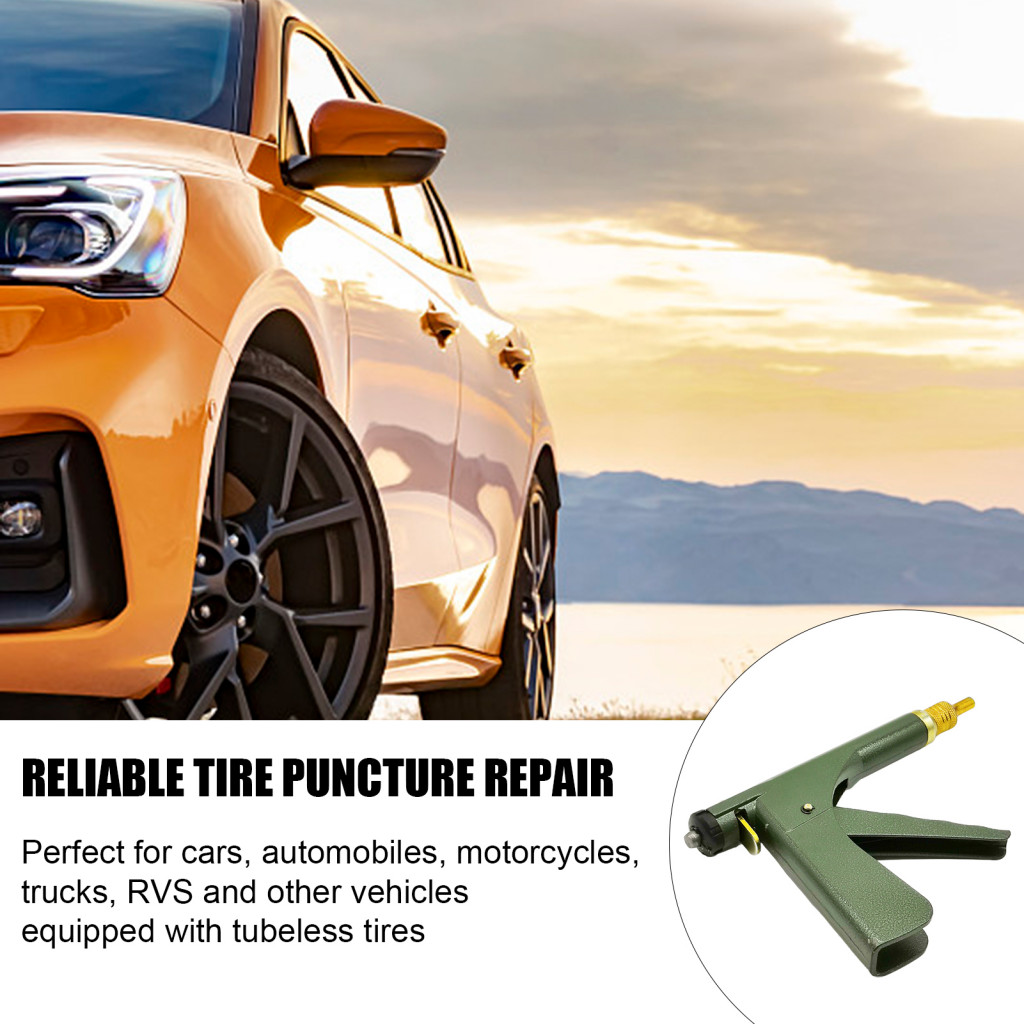 Tubeless Tire Repair Emergency Tire Repair Portable Car Tire Repair Kit ...