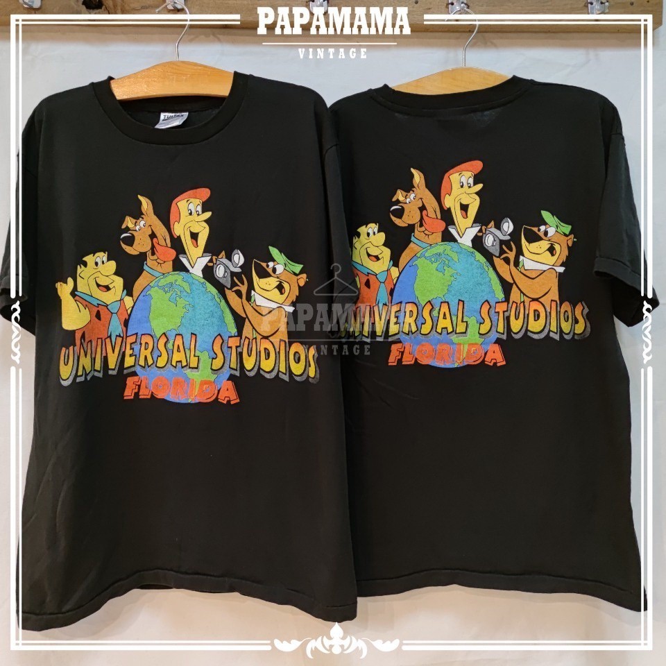 Flintstone Universal Studio Florida T-shirt ( Short Sleeve ) | Shopee ...